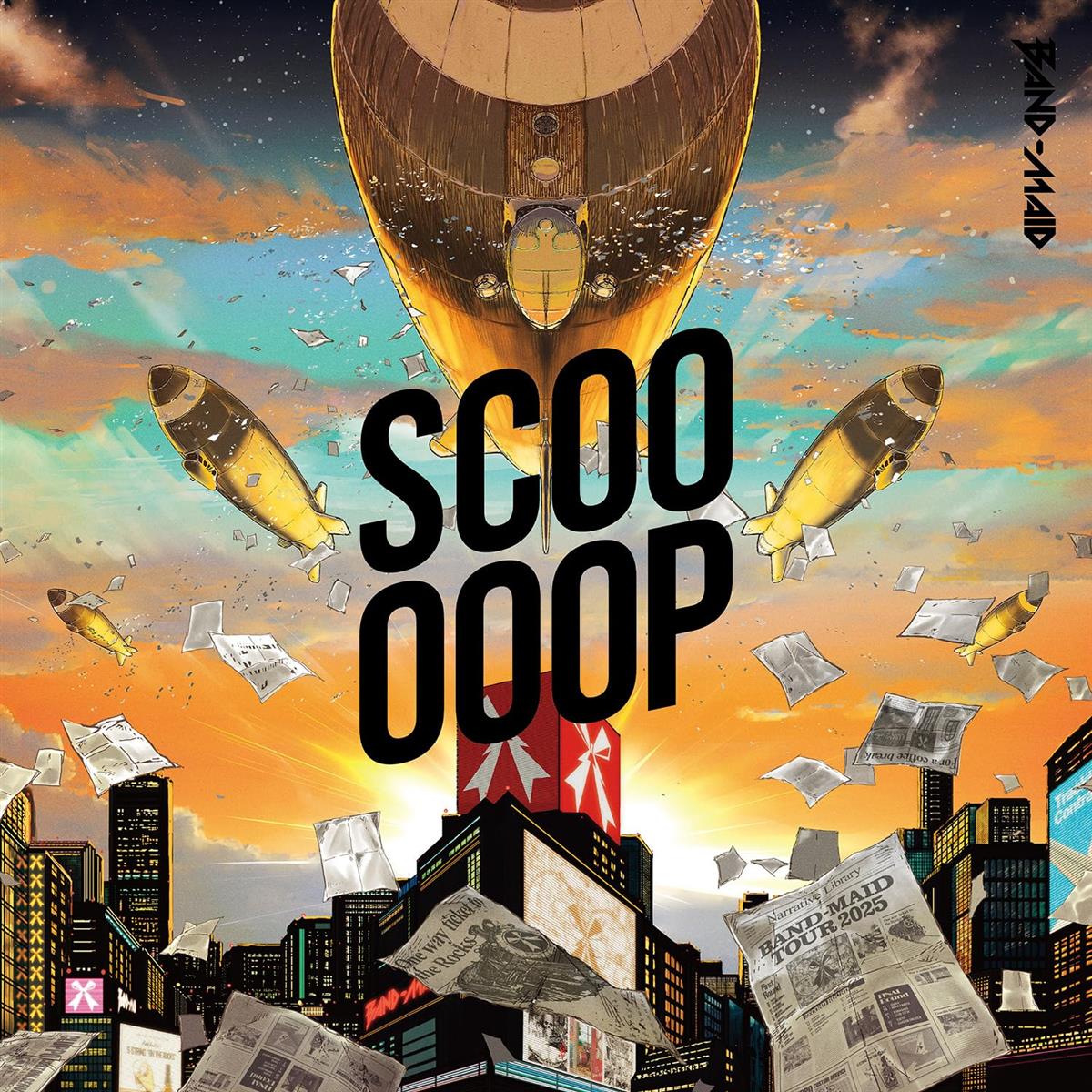 ◆商品名：SCOOOOOP(通常盤) - BAND-MAID (特典なし)CD内容紹介 2025年1月から3クール連続アニメタイアップ主題歌となった3曲 ZenReady to RockWhat is justice・を含む、全8曲を収録！...