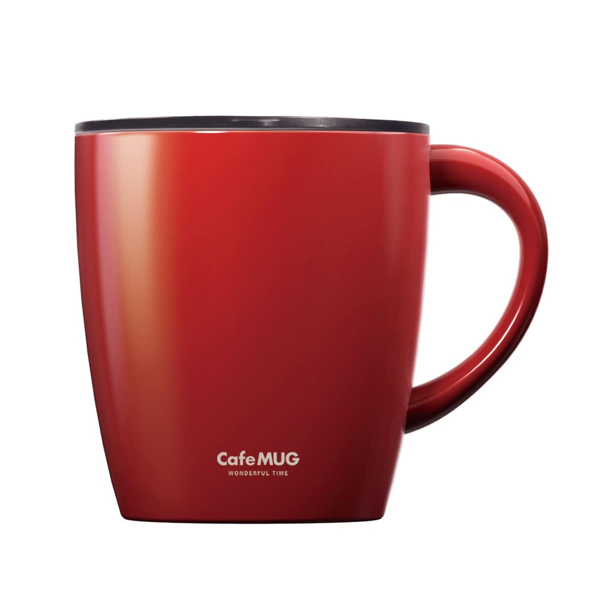 スタイル：モダン◆商品名：アスベル ステンレス鋼 真空断熱マグマップ330ml レッドサイズ:12.3×9.3×10.3cm材質:本体/ステンレス鋼(アクリル樹脂塗装)、ハンドル・スライド・フタ・飲み口/ポリプロピレン、パッキン/シリ コー...