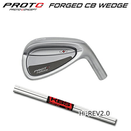 Forged CB Wedge+ KBS Tour Hi-Rev2.0 軟鉄鍛造のキャビティ形状ウェッジ。ウェッジは常にフルショットするクラブではないので、どこまでアイアンの並びに合わせるかについては個人の考え方や求めるものが異なります。キ...