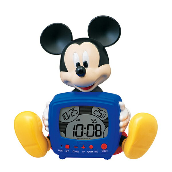 【ブランド名】セイコークロック【シリーズ名】【商品番号】FD485A【種類】置き時計【カラー】ミッキー：FD485A【仕様】3種類のおしゃべりアラームとメロディアラームから選択アラームオートストップ機能（約5分間）スヌーズつきアラーム音量切...