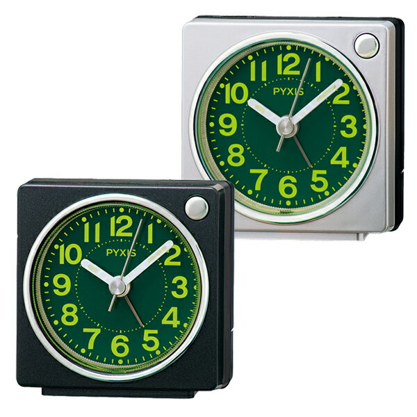 【ブランド名】セイコークロック【シリーズ名】【商品番号】NR450【種類】置き時計【カラー】ブラック：NR450Kシルバー：NR450S【仕様】集光樹脂文字板ボリュームアップ電子音アラームスヌーズつきライトスイープセコンド蓄光（時分針）【サ...