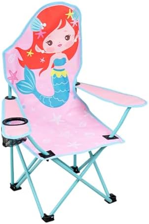 キッズ キャンプチェア 折りたたみ 子供用 椅子 軽量 持ち運び 漫画柄 かわいい カップホルダー付 背もたれ アウトドア キャンプ 商品説明 軽量で優れた携帯性: 女の子や男の子が自分で持ち運べる軽量設計。耐荷重は最大80kgまで対応して...