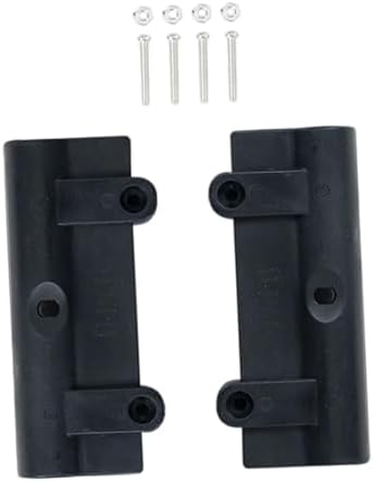 キャリーワゴン ハンドル コネクタ 2個 セット 接続 アタッチメント パーツ 頑丈 プッシュバー 固定 金具 12.5cm 折りたたみワゴン カスタマイズ キャンプ アウトドア 商品説明 簡単・迅速なセットアップ: 折りたたみ式ワゴンハン...