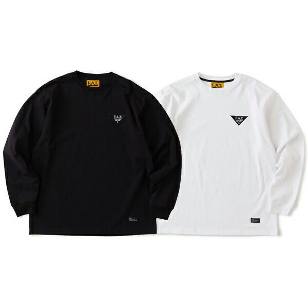 ■FAT/エフエーティー アイテムコメント シンプルな左胸のロゴアップリケが印象的なF.A.T.の代名詞でもあるロングスリーブカットソー。糸からオリジナルで編み上げたこだわりの13oz生地は、触っただけで違いがわかるクオリティ。衿元のリブも...