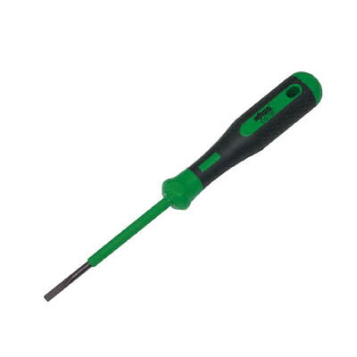 ■DIN5264規格準拠です。■ワゴ製スプリング式端子台用のドライバーです。210720PK●軸長(mm):74.5●刃先:[[(-)]]3.5●全長(mm):174※メーカーの都合により、パッケージ・仕様等は予告なく変更になる場合がござい...