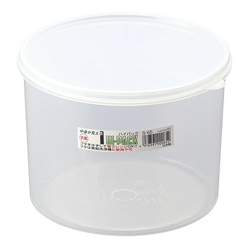 ■材質:本体/ポリプロピレン(耐熱温度:120°C・耐冷温度-20°C)、蓋/ポリエチレン(耐熱温度:60°C・耐冷温度-30°C)■抗菌加工■食器洗浄機対応(※本体のみ)■電子レンジ対応(フタをはずして電子レンジでご使用できます。)S65...