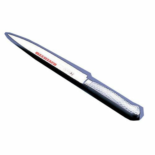 ■モリブデンバナジウム鋼をベースとしたブライト特殊鋼をサブゼロ処理により高い硬度と靱性を与え、切れ味を一段と高めてあります。■ハンドルは18-8抗菌性ステンレス鋼を使用し水・薬品等の高圧・高温殺菌洗浄を可能にした衛生的なハンドルです。■抗菌...