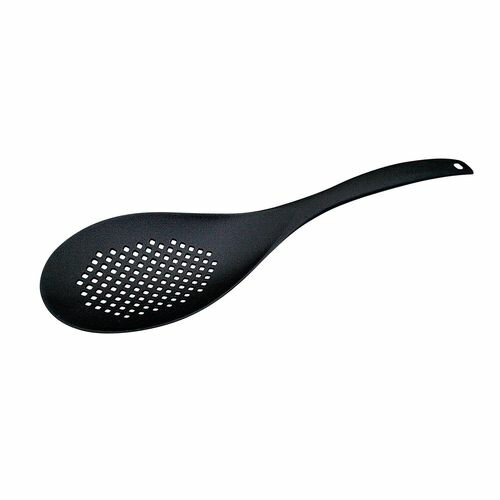 ■材質:本体/グラスファイバー強化ナイロン(耐熱230℃)、先端/シリコーンゴム(耐熱220℃)■特長:グラスファイバー30%含有の高耐熱性(230℃)に優れた強化ナイロン製ツール。■鍋、フライパンの樹脂塗膜を傷つけないナイロン樹脂製ツール...