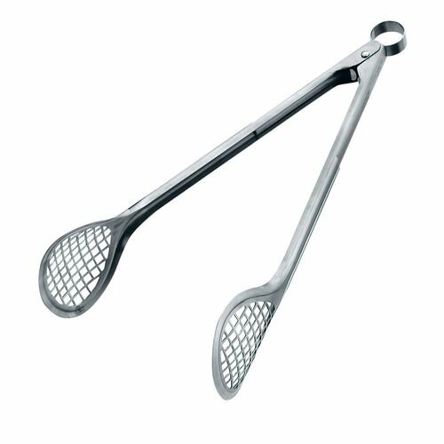 ■つかむ所がメッシュ状になっているのでフライなどで油切れが良く、つかみやすくなっています。■メッシュ部分は一体型なので破れ等が無く耐久性抜群で、異物混入の心配もありません。747189[素材・材質]18-0ステンレス全長×幅(mm)：305×80