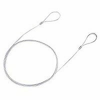 切れにくいナイロンを加工したワイヤーSLE6Weセキュリティ(1.5M1.0mm)