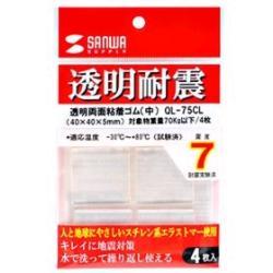 ■優れた低弾性と粘着性により、上下・左右・前後あらゆる揺れに対応します。■設置面が平らでない場所にも取付け可能です。■無色透明な耐震ゴムで、設置後も目立ちません。■工事の必要がなく、底に敷くだけの簡単設置です。■ゆっくりはがせばクリアに元通...