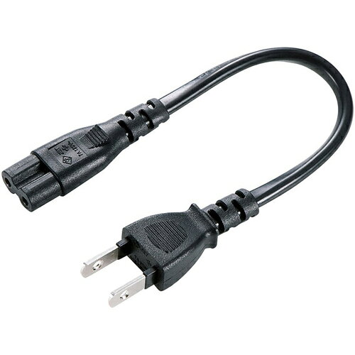 ■トラッキング火災予防絶縁キャップが付いた安全型電源コードです。■各社ノートパソコン、デジカメ、ハードディスクなどのACアダプタ用電源ケーブルとしてご使用になれます。■対応機器：ACインデット(メガネ型コネクタ)を持つ機器のACアダプタ用で...