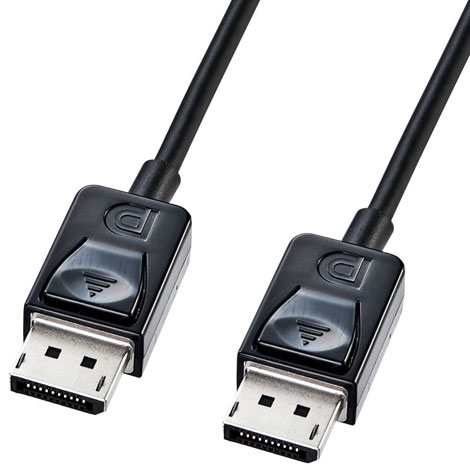 ■DisplayPortに対応したパソコンとディスプレイとを接続するDisplayPortケーブルです■1本のケーブルで画像＋音声の伝送が可能です■複数のディスプレイを数珠つなぎにしたり、ハブ経由で接続したり、簡単にマルチディスプレイ環境を...