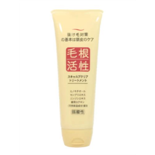 予告なくパッケージ・仕様が変更になることがございます。予めご了承ください■頭皮にうるおいと弾力を与え、髪を育てる毛根をいきいきとさせるスキャルプケアトリートメントです■洗い流すインバスタイプ■ヒノキチオール、センブリエキス、ニンジンエキスを...