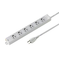 ■電源ライン間、電源-アース間両方に耐サージ機能を搭載■熱に強い二重構造ケース■トラッキング火災予防に有効な絶縁キャップ付き■RoHS 指令に準拠TAPK6SP3カラー ：ホワイトサイズ ：W319×D43.5×H26mm電源コード ：3m...