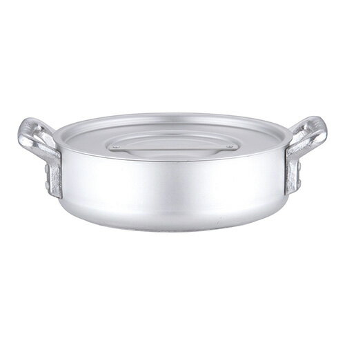 ■板厚4mm(底板厚6mm)の優れた耐久性を持ち、熱伝導がよく、鍋全体に平均して熱が回ります。■底には特殊アルミ鋼+ステンレスで、業務用電磁調理器に使用できます。■鍋、蓋ともにアルマイト加工を施しているため、ご使用前の米のトギ汁、野菜等によ...