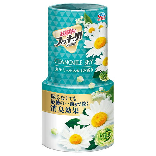 予告なくパッケージ・仕様が変更になることがございます。予めご了承ください■消臭芳香液を上から供給する「スッキーリ方式」だから、液残りがなく、振らなくても最後の一滴まで消臭芳香します■また、Wの消臭成分(植物成分・イオン系消臭剤)配合でお部屋...
