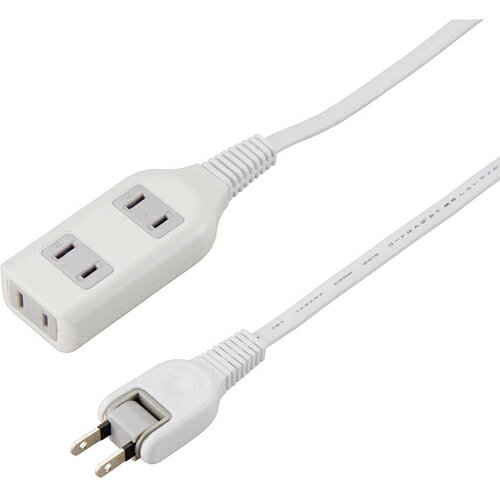 ■ホコリの侵入を防止する安全シャッター付き■180°動くスイングプラグで狭い場所にも配線が可能Y02S303WHコード長：3mアンペア数：15A差込口数：3口差込方向：上挿し2口・横挿し1口USBポート数：-口プラグ形状：スイングプラグアー...