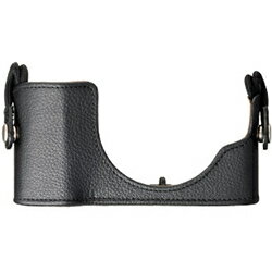 ■カメラに装着したままでも、自分撮りが可能なPEN Lite E-PL7専用の本革ボディージャケットCS45BBLK【対応機種】E-PL7・E-PL8材質：本革大きさ：幅(長さ)約120.5mm高さ 約60.5mm奥行(厚み)約41.0mm...