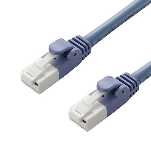 ■ツメ折れ防止プロテクタと屈曲に対する耐久性が高い新素材コネクタを採用したダブル構造で、通常の使用環境では絶対にツメが折れないLANケーブルです。※1000回の屈曲検査に合格(ELECOM検証)■ツメ折れによるケーブルの脱落が防げ、長期にわ...