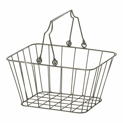 ■アンティーク処理を施しております。サビや塗装剥がれ等はデザインの一部となりますので予めご了承下さい。■材質:スチールサイズ：中メーカー品番：55-64幅×奥行×高さ(mm)：240×190×125質量(Kg)：0.245