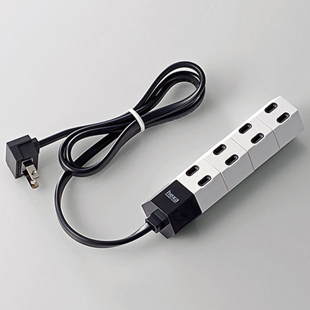 ■差込口が個別に回転する設計で、大きな充電器を差しても隣の差込口に干渉しません■電気火災の防止に有効な耐熱性に優れたユリア樹脂を使用しています■ACプラグの根元に絶縁キャップがつくことと、二重被ふくコードで火災の防止に役立ちますTHX724...