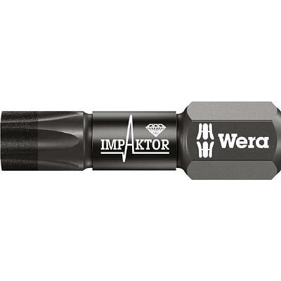 ■インパクトドライバー用の強靭なビットです。■別売のインパクタービットホルダ(057675、057676)と一緒に使用することでさらに、寿命が伸び、コスト削減に貢献します。●刃先:T30●全長(mm):25※メーカーの都合により、パッケージ...