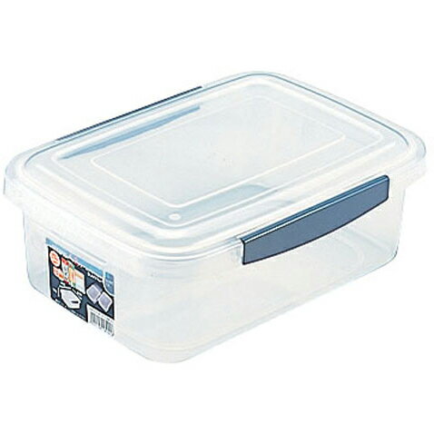 ■食品保存も出来るパッキン付ロック式ケース。B894サイズ：幅316×奥行219×高さ113mm容量：4.3L重量：530g材質：本体・蓋：ポリプロピレン　ロック：ABS　パッキン：シリコンゴムロック式ケース