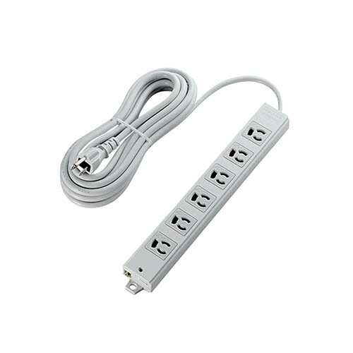 ■熱に強い二重構造ケースを採用した3P式6個口工事用タップ■通電が確認できるLEDランプ付■しっかり固定できる強力マグネット付■抜け止め防止機能付TWRM3650LGRSコードの長さ：5mプラグ仕様：3ピンスイングプラグ：なしアース：なし差...