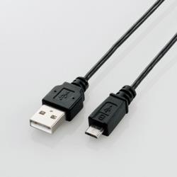 ■スマートフォンの充電・データ転送に最適な極細Micro-USBケーブル[ブラック]■直径2.5mmと、細くてとりまわしの良い極細ケーブルを使用し、スマートフォンの充電・データ転送に最適な極細Micro-USBケーブルです■USB(Aタイプ...