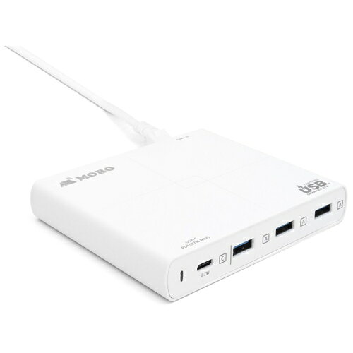 ■USB PowerDelivery 3.0 に対応した、最大出力87WのUSB-Cポートを1ポート搭載しています■MacBook Pro 15インチの純正アダプタと同等の給電が可能です■急速充電(18W)対応のiPhoneなら、付属の充電...