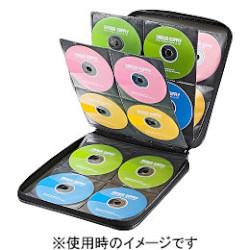 FCDWL160BKPP製セミハードタイプのDVD・CDケース