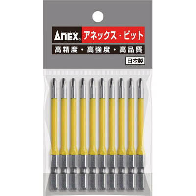 ■段付タイプです。■カラーで先端サイズの見分けが簡単です。AC16M265●全長(mm):65●塗装色:黄●刃先:[[(+)]]2材質仕上・クロムモリブデンバナジウム鋼※メーカーの都合により、パッケージ・仕様等は予告なく変更になる場合がござ...