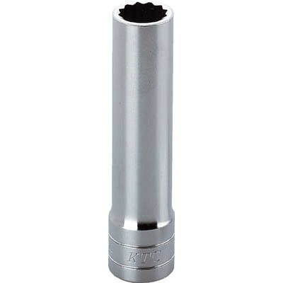 ■KTC独自のパワーフィット形状を採用しています。■貫通タイプなのでボルトが突き出たナットや奥まった箇所での作業に最適です。■全長は従来品に比べより長く設定されています。B4L13W●全長(mm):90●対辺寸法(mm):13●差込角(mm...