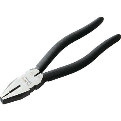 ■標準型のペンチです。■独自開発による特殊鋼を使用していますので、切れ味と耐久性に優れており、プロから一般家庭まで幅広い用途に使用できます。TBPE150●全長(mm):160●落下防止用ひも取付穴:無●切断能力(mm)鉄線:φ2.2●切断...