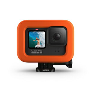 ■水上で目立つこのアクセサリーは、HERO9 Black を水に浮かせるだけでなく、保護パッドにもなりますADFLT001