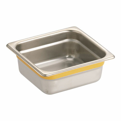 ■カラーラインは加熱時での光沢低下少なく、耐変色性に優れています。(シリコン樹脂塗装)■カラーライン塗装部:耐熱温度:300℃■蓋はDO-EN(ドーエン)ガストロノームパン用カバーをご使用下さい。AGS2563サイズ表示：1/6深さ：65m...