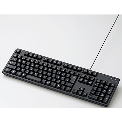 ■長さ1.5mのケーブルを採用しており、デスクトップPCなどでも余裕のある配線が可能です■キートップをラバードームで支えるメンブレン方式を採用しています■最大1000万回のキーストロークに耐える丈夫なキー設計で、長期間に渡って使用可能ですT...