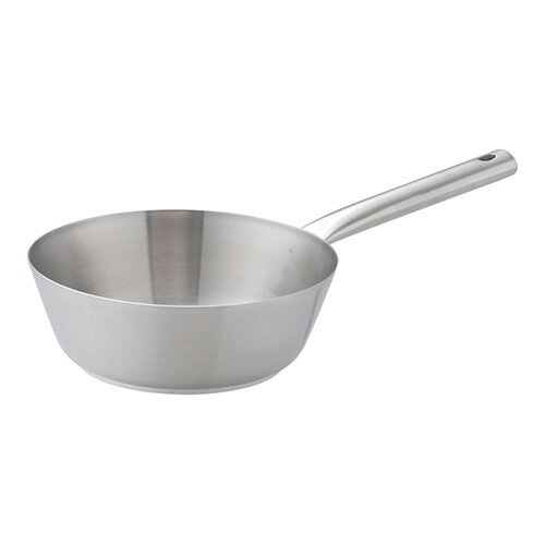 ■サンドイッチ式三層底熱伝導率の高いアルミニウムを保温性の高いステンレスでサンドイッチ。■ムラ無く均一に、効率よく加熱するのでスピーディーな沸き上がりを可能にします。■握りやすく疲れにくいデザインのハンドルを採用。忙しい厨房内でもしっかりと...