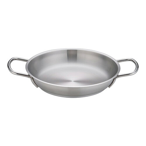 ■サンドイッチ式三層底熱伝導率の高いアルミニウムを保温性の高いステンレスでサンドイッチ。ムラ無く均一に、効率よく加熱します。■ハンドルと鍋本体の接合にビスを使用していませんので洗いやすく衛生的で、ビスの緩みなどによる水モレの心配がありません...