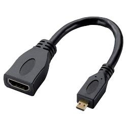 ■HDMI端子(タイプA)をHDMI-Micro端子(タイプD)に変換するHDMI変換ケーブルです。■HDMI-Micro端子(タイプD)を持つデジタルカメラなどをテレビに接続することができます。■サビなどに強く信号劣化を抑える金メッキプラ...