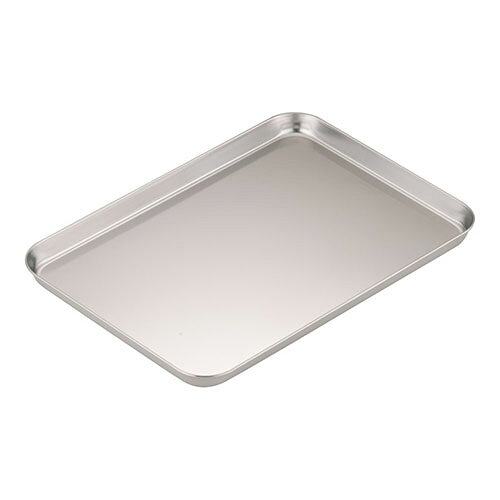 ■材質:18-0 ステンレスサイズ表示：14インチ幅×奥行×高さ(mm)：350×250×19板厚(mm)：0.7FOOD STORAGE PAN/CAKE