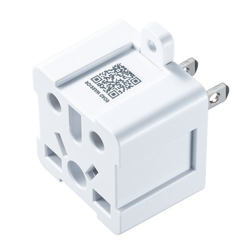 TRAD6Wカラー：ホワイト定格容量：13A 125V　合計1300Wまでプラグ：Aタイプ海外プラグ形状：2P差込口数：1個口海外差込口：O2タイプ、Cタイプ、CBタイプ、SEタイプ、B3タイプ、BFタイプ、Oタイプ材質：ポリカーボネート(...