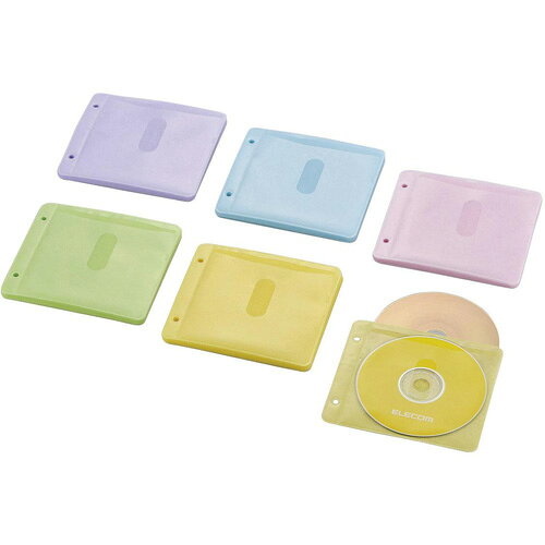 ■ファイリングできる2穴付きですっきり収納。大量のBlu-ray/CD/DVD Discをコンパクトに収納・整理できる2穴付き両面収納タイプの不織布ケース■大量のBlu-ray/CD/DVD Discをコンパクトに収納・整理できる2穴付き不...