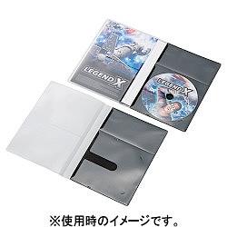 ■音楽CDや映画DVDなどのディスクのほかに、ブックレット、背タイトル、裏ジャケットまで、付属品もまとめて収納できるソフトケースです。 ■マチをとらないソフトタイプなので、スリムに整理可能です。 ■ディスクだけでなく、ブックレットや裏ジャケ...