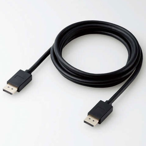 ■DisplayPort規格Ver1.4認証済み■最大32.4Gbpsの高速伝送が可能■8Kの映像を伝送可能CACDP1420BK2種類：ケーブルコネクタ形状　DisplayPort　DisplayPortケーブル長：2mメーカー保証：-年...
