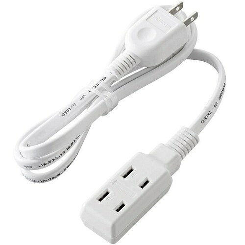 ■持ち運びに便利な超小型3個口タップ■コードをまとめるのに便利なケーブルタイ付き■かばんに入れてもかさばらず、出張など外出に最適TM310WHコード長：1mアンペア数：15A差込口数：3口差込方向：上挿しUSBポート数：-口プラグ形状：2ピ...