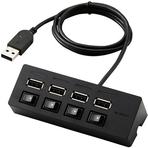 ■個別スイッチで、接続しているデバイスごとに電源供給をON/OFFできる4ポートUSBハブです。■抜き挿ししやすいトップポートタイプで、4つのUSB機器を接続可能です。■抜き挿しがしやすい斜め30度に設計しています。■USBコネクタには、横...