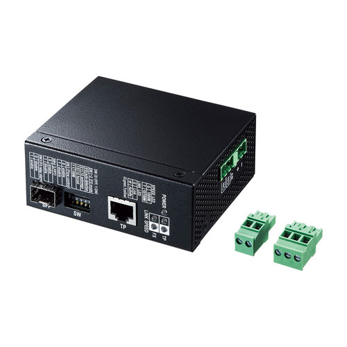 ■10/100TX/1000T-100/1000SFP(LC)用光メディコンバータです。■ギガビットイーサネット(1Gbps)用です。■広範囲の動作温度範囲に対応、長時間のMTBFを実現しました。■LANケーブルポートで自動MDI/MDI-...