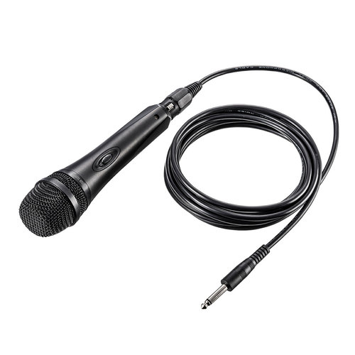 MMSPHM4型式：単一指向性ダイナミックマイク 周波数特性：50Hz〜13000Hz感度：-74±3dBインピーダンス：600Ωコネクタ：XLR3ピン(オス)XLR3PIN(メス)サイズ：口径50×183mm重量：約300g(マイクのみ)...